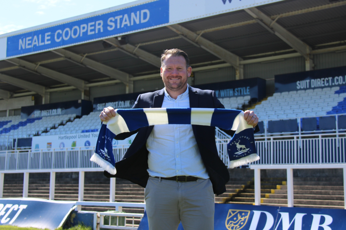Darren Sarll appointed as Manager – Hartlepool United